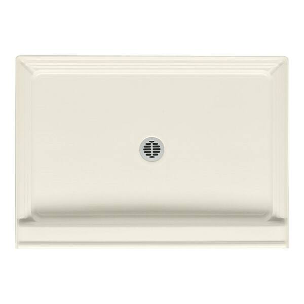 A2 34 in. x 48 in. Single Threshold Shower Base in Biscuit 4834CPANNS-BI