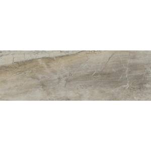 EMSER TILE Council Black 2.76 in. x 11.81 in. Matte Porcelain Single ...