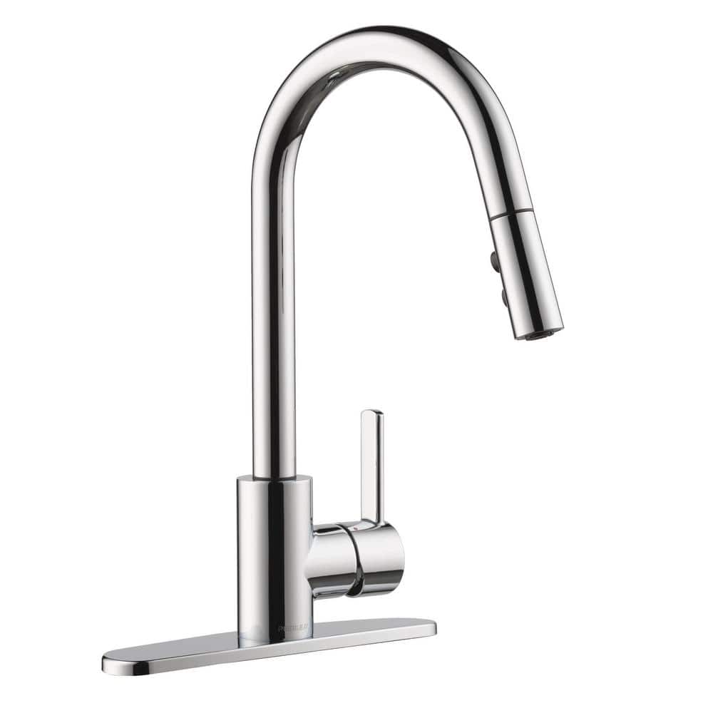 Peerless Precept Single-Handle Pull Down Sprayer Kitchen Faucet with ...