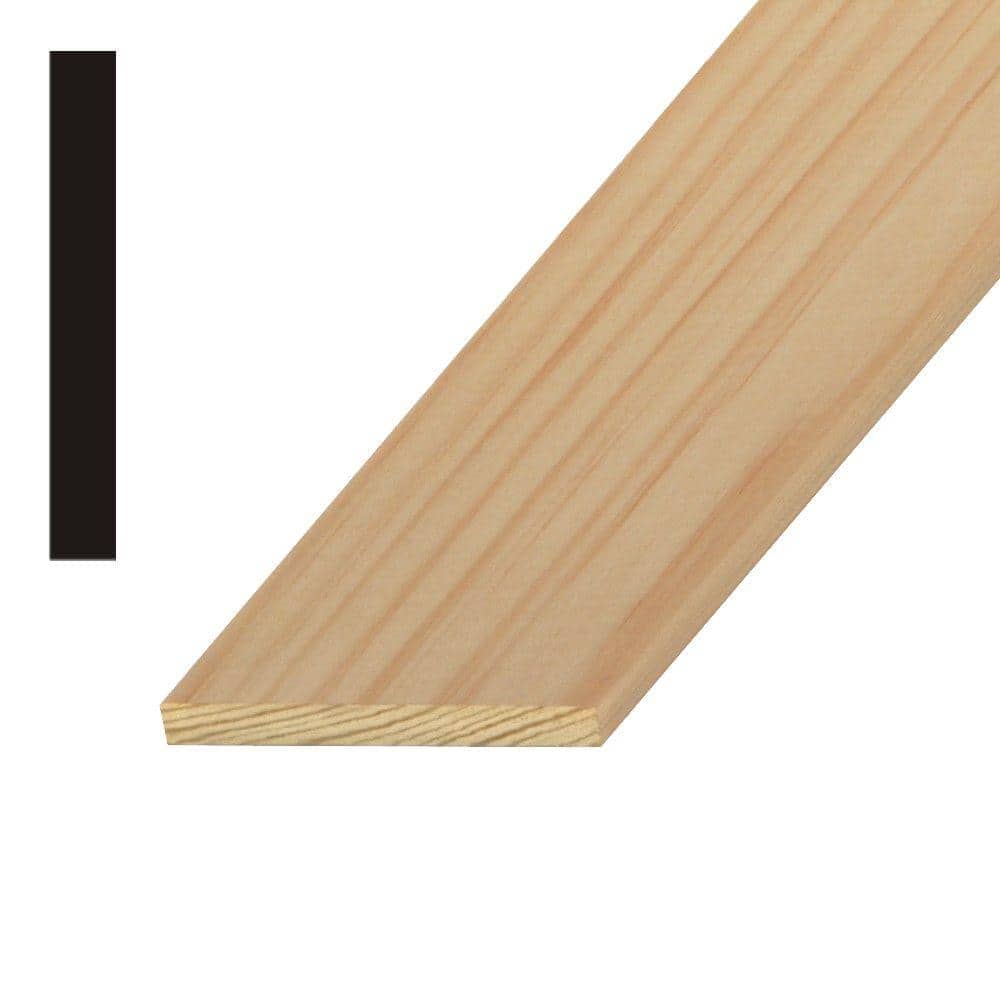 Builders Choice OP 265 1/4 in. x 2-1/2 in. Pine Lattice Moulding ...