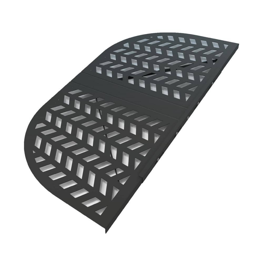 feldhawk 26in. x 62 in. x 2. 5in. Decorative Window Well Covers Chevron ...