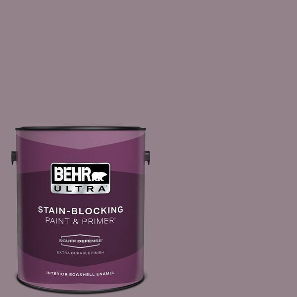 BEHR ULTRA 1 gal. #N110-4 Gothic Purple Extra Durable Eggshell Enamel ...