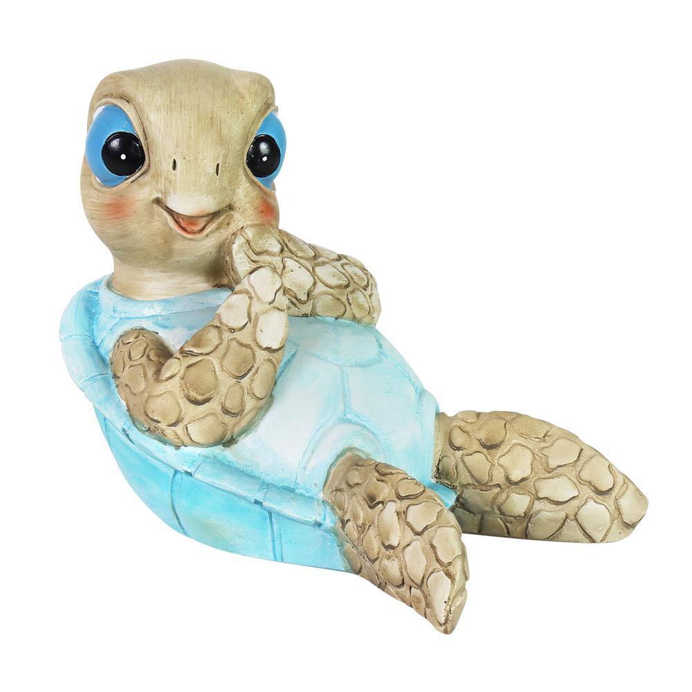 Reviews for Exhart Belly Sunning Beach Turtle Garden Statue | Pg 1 ...