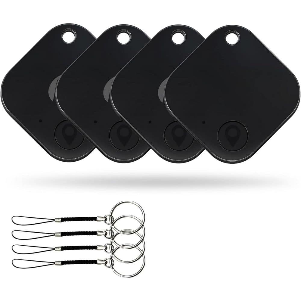 EKIEUDL Bluetooth Air Tracker Tag with Loud Ring for iOS and Android ...