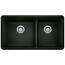 Blanco PRECIS Coal Black Granite Composite 23.44 in. Single Bowl ...