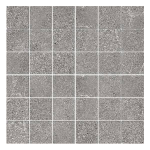 Ivy Hill Tile Monolith Slate Gray 3.93 in. x 0.35 in. Matte Porcelain ...