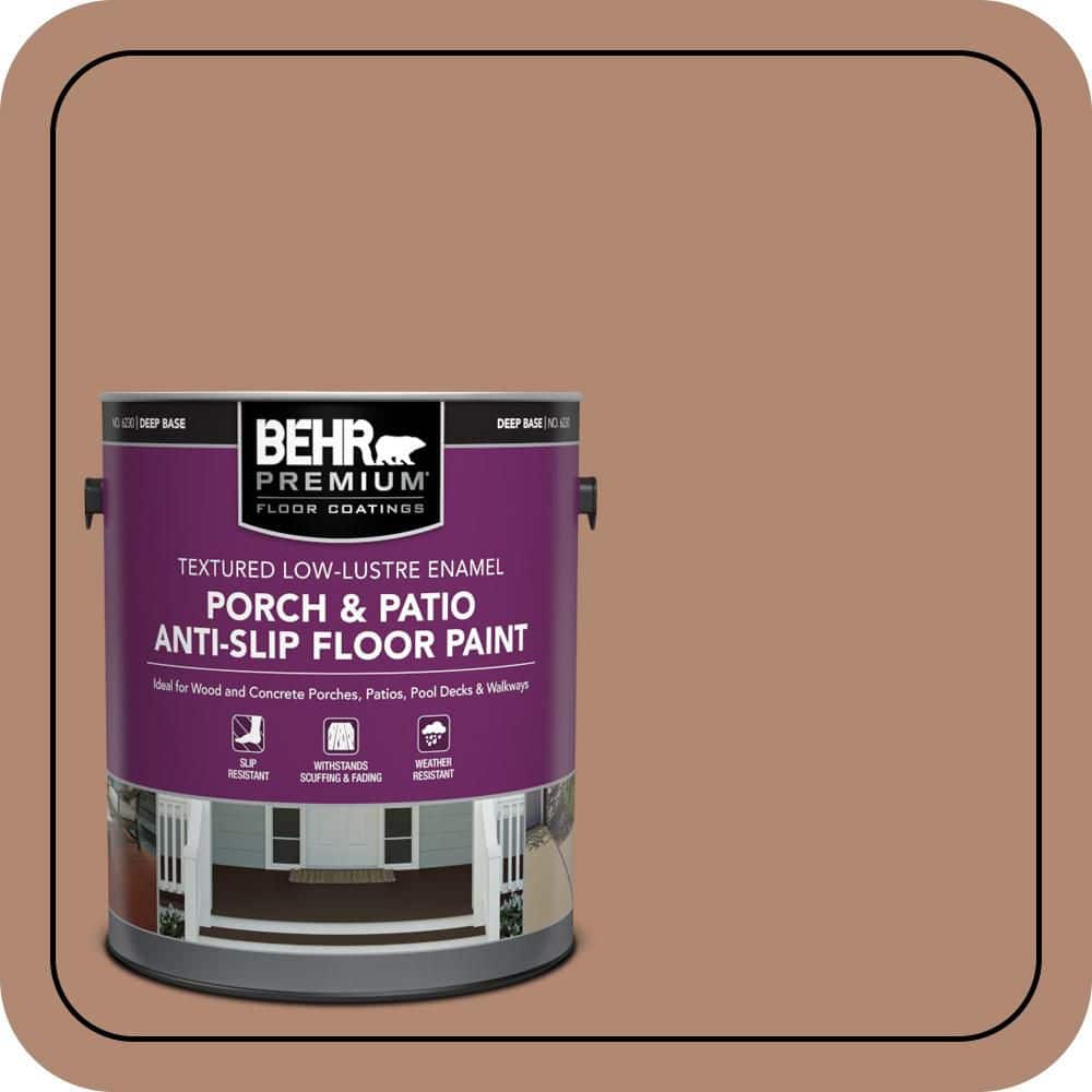 BEHR PREMIUM 1 gal. #S200-5 Minestrone Textured Low-Lustre Enamel ...
