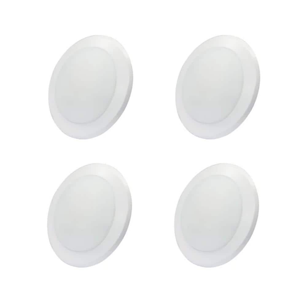 E ENERGETIC LIGHTING 5/6 in. LED Disk Light 1100 Lumens 15-Watt 5CCT ...