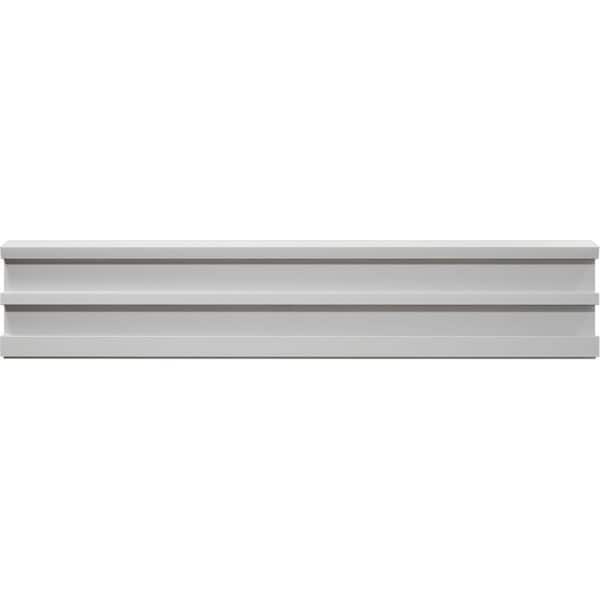 Royal Mouldings 7 ft. x 5-1/4 in. x 1-1/4 in. PVC Composite Sill ...