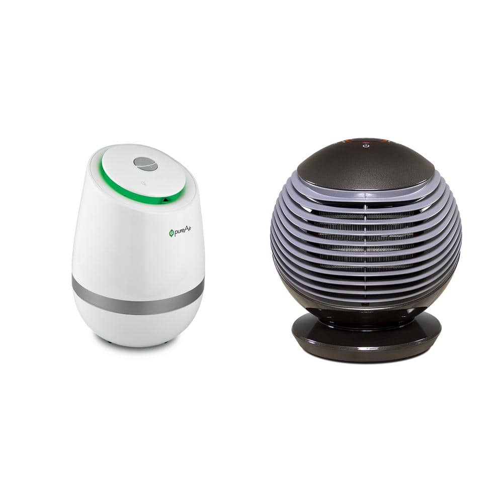 GreenTech Environmental 1500-Watt pureHeat WAVE Electric Fan Portable ...