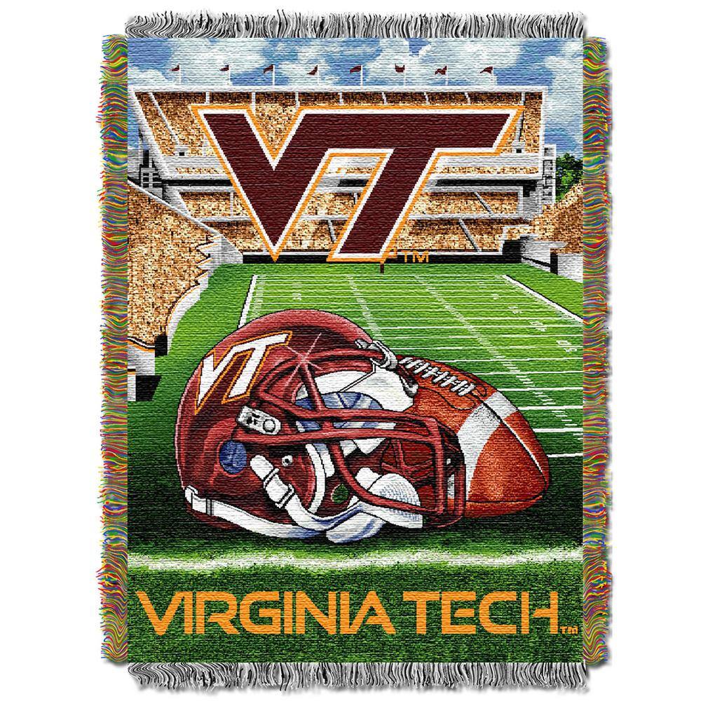 THE NORTHWEST GROUP Virginia Tech Polyester Throw Blanket ...