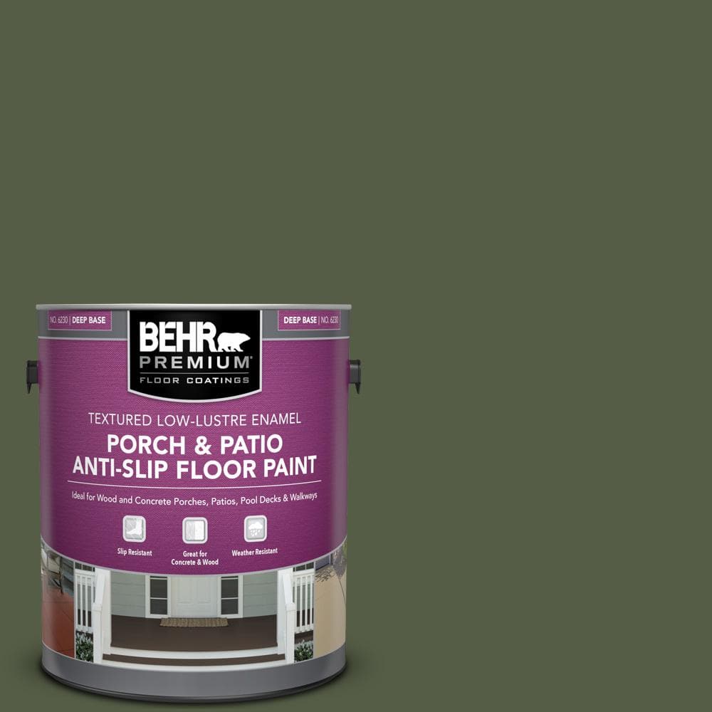 BEHR PREMIUM 1 gal. #420F-7 Forest Ridge Textured Low-Lustre Enamel ...
