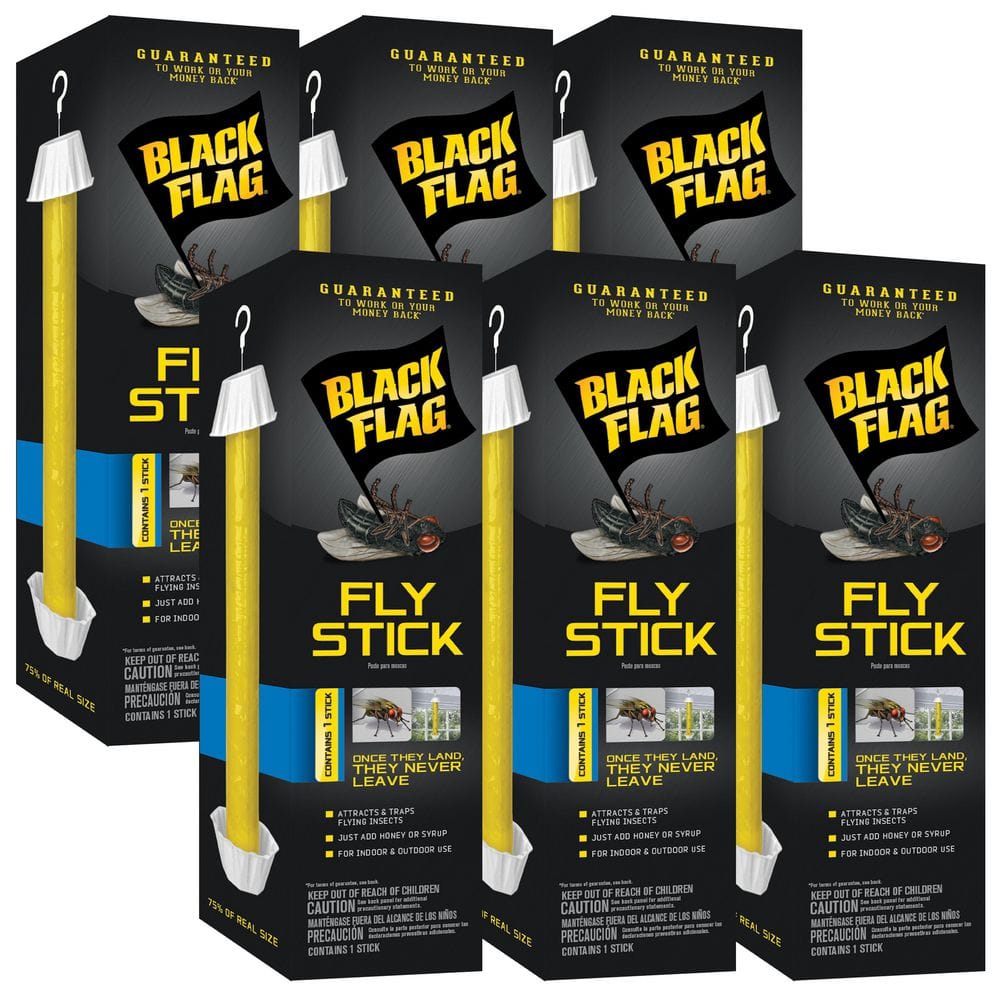 Reviews for Black Flag Fly Stick Insect Trap (6-Pack) | Pg 1 - The Home ...