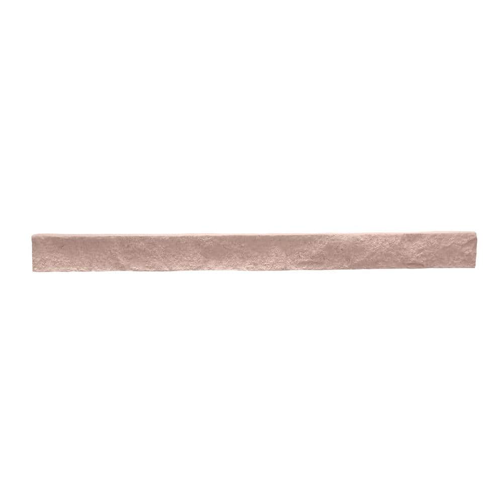 Reviews for GenStone 1.25 in. x 3.75 in. x 3.5 ft. Deep Red Brick ...