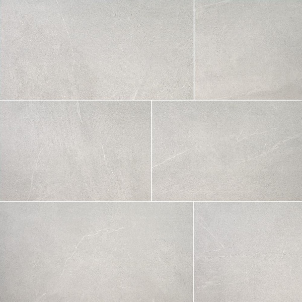 Reviews for MSI Bellevue Grey 24 in. x 48 in. Matte Porcelain Stone ...