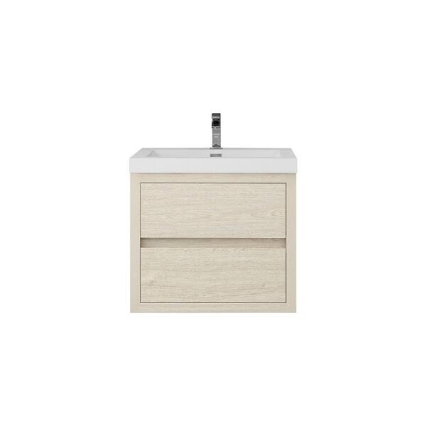 BV Better Vanity Louis 24 in. W x 20 in. D x 22 in. H Single Sink ...
