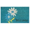 Calloway Mills Daisy Welcome Door Mat 17 in. x 29 in. 121861729 - The ...