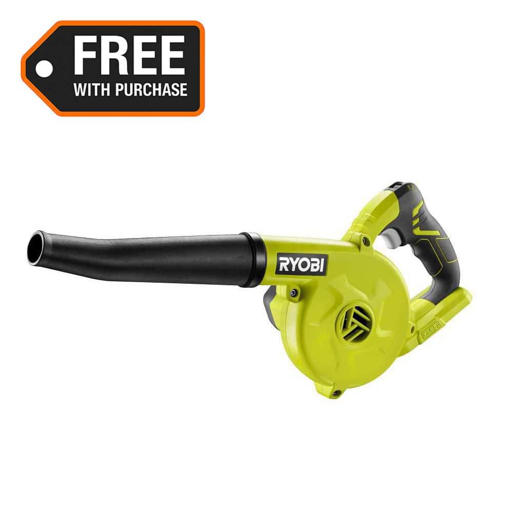 RYOBI ONE+ 18V Cordless Compact Workshop Blower (Tool Only) P755 - The ...