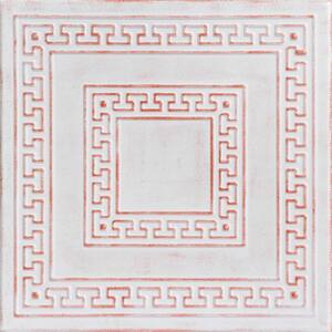 A La Maison Ceilings Spanish Silver White Washed Copper 1.6 ft. x 1.6 ...