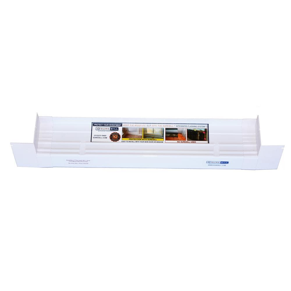 Reviews for SureSill 3-1/4 in. x 80 in. PVC Sloped Sill Pan Flashing ...