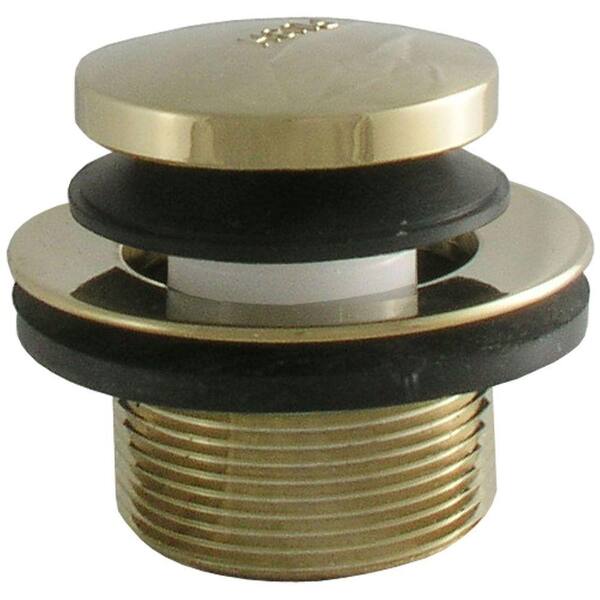 LDR Industries Toe Touch Drain in Polished Brass 552 5108PB - The Home ...