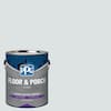 PPG 1 gal. PPG1012-2 Inverness Gray Satin Interior/Exterior Floor and ...