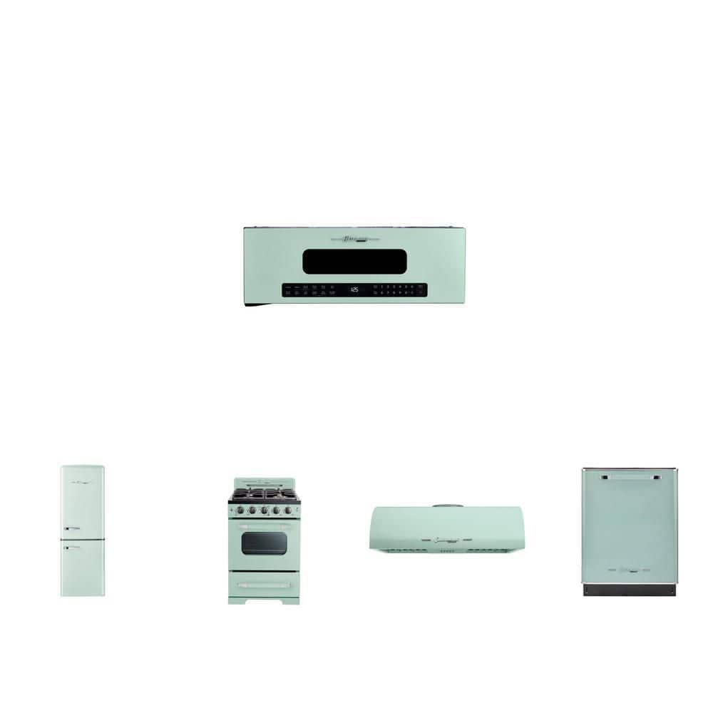Unique Appliances Classic Retro Summer Mint Green Kitchen Appliance ...