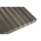 Coroplast 48 in. x 96 in. x 0.157 in. (4mm) Black Corrugated Twinwall ...