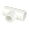 DURA 4 in. x 4 in. x 1 in. Schedule 40 PVC Reducing Tee SxSxS 401-417 ...