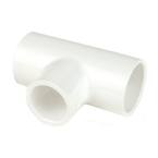 Charlotte Pipe 6 in. x 6 in. x 4 in. PVC DWV Hub x Hub Sanitary Tee Reducing PVC 00401 2200 ...