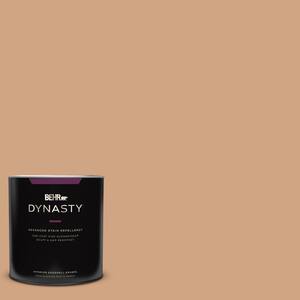 BEHR ULTRA 1 gal. #260F-4 Sunset Beige Flat Exterior Paint & Primer ...