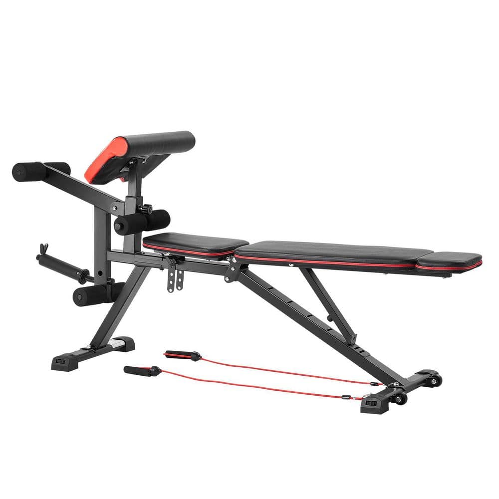 SKYSHALO Weight Bench, 800 lbs. Adjustable Weight Bench Press for Full ...