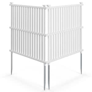 YARDGARD 25 ft. Plastic Garden Fence Kit 889250AKIT - The Home Depot