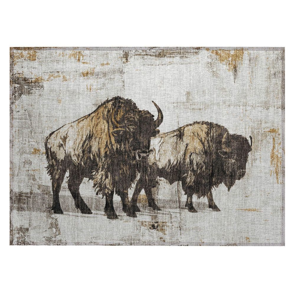 Addison Rugs Chantille Machine Washable Indoor/Outdoor Abstract ACN2245 ...