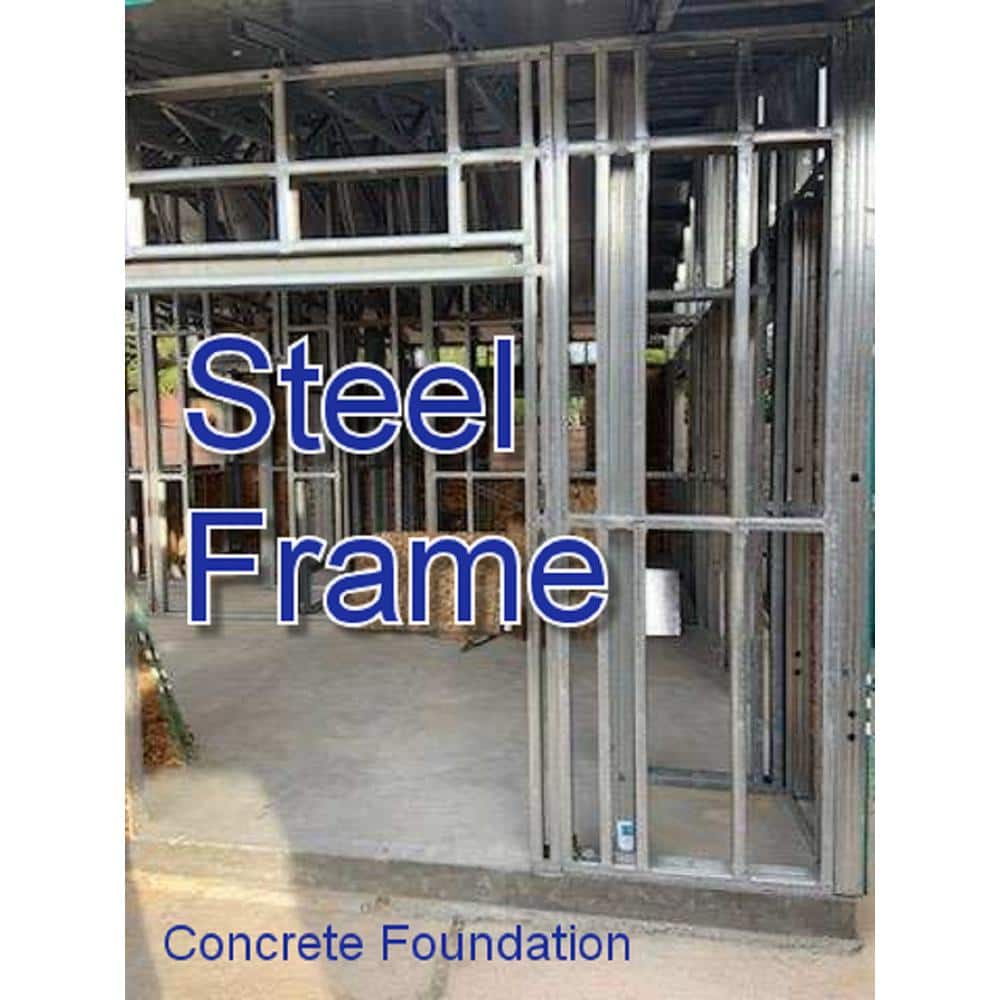 Rose Cottage 2 Bed 1 Bath 444 sq.ft. Steel Frame Nepal | Ubuy