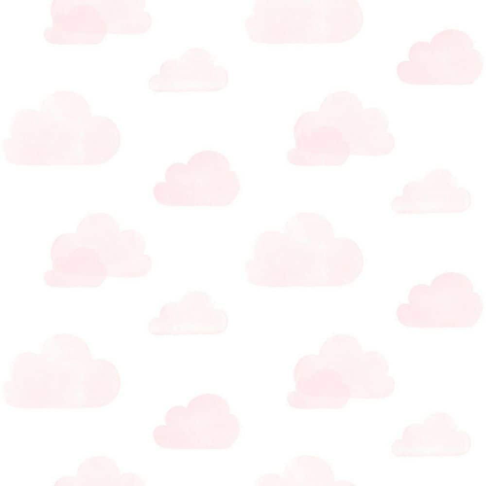 Chesapeake Blue Irie Clouds Matte Paper Non-Pasted Wallpaper Roll 4060 ...