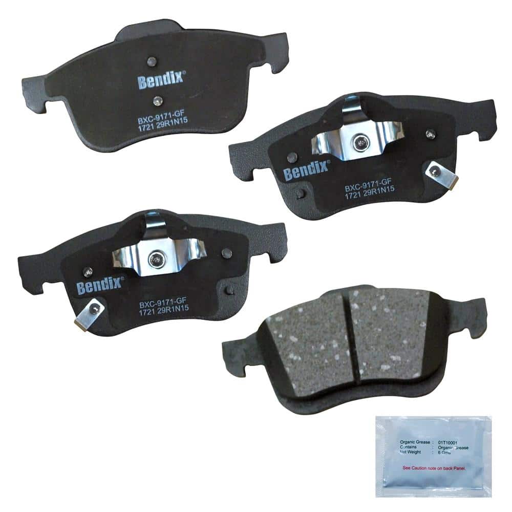 Bendix Premium Copper Free Disc Brake Pad Set CFC1721 - The Home Depot