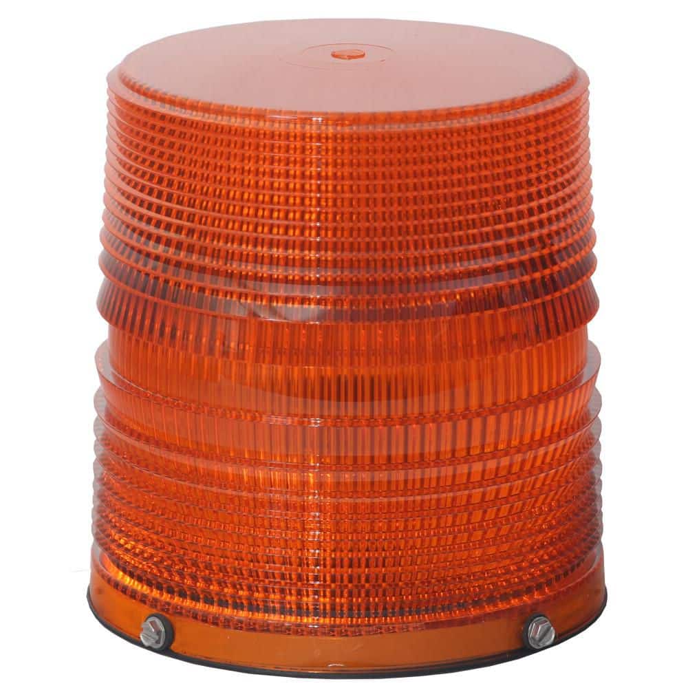 Emergency Lighting-LED Beacon, Amber, Die-Cast Base, S. A. E. Class 1,9 ...