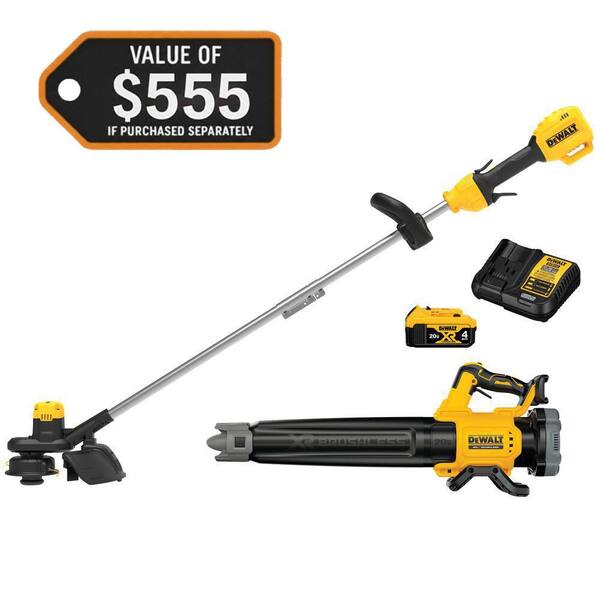DEWALT 20V MAX Cordless Lithium-Ion Pole Saw and Pole Hedge Trimmer ...