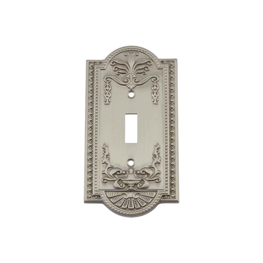 Nostalgic Warehouse Nickel 1-Gang Toggle Wall Plate (1-Pack) 719998 ...
