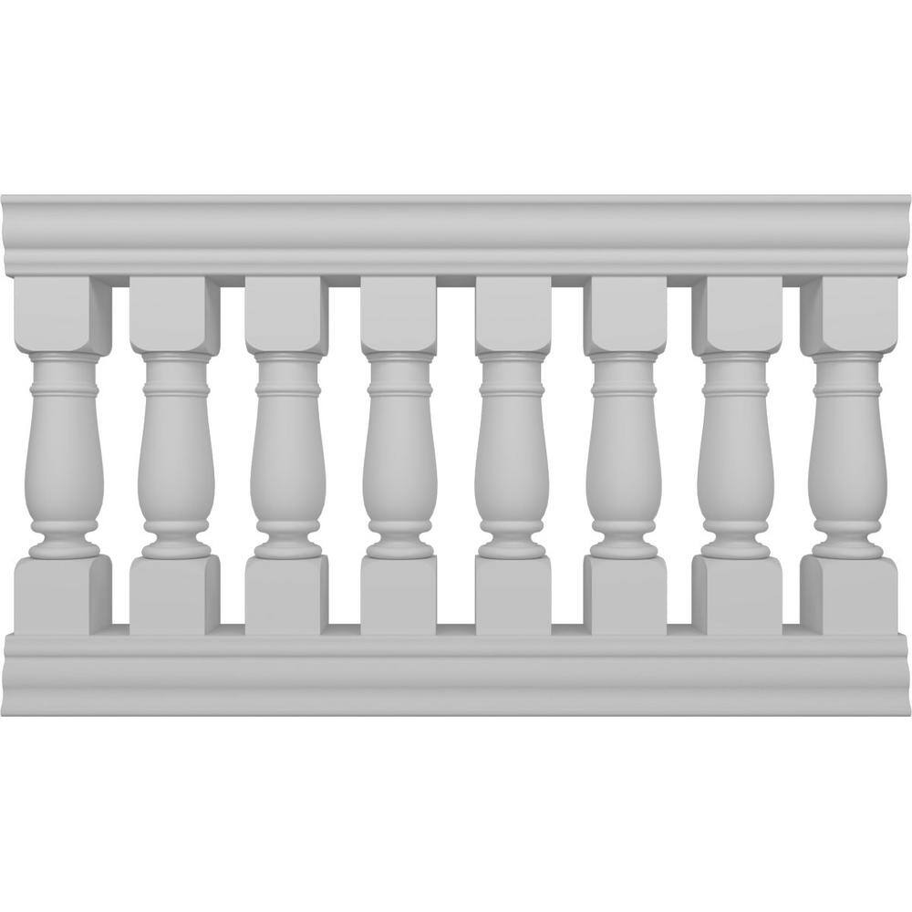 Ekena Millwork Fiberthane Oxford Balustrade 60 in. L x 38 in. H ...