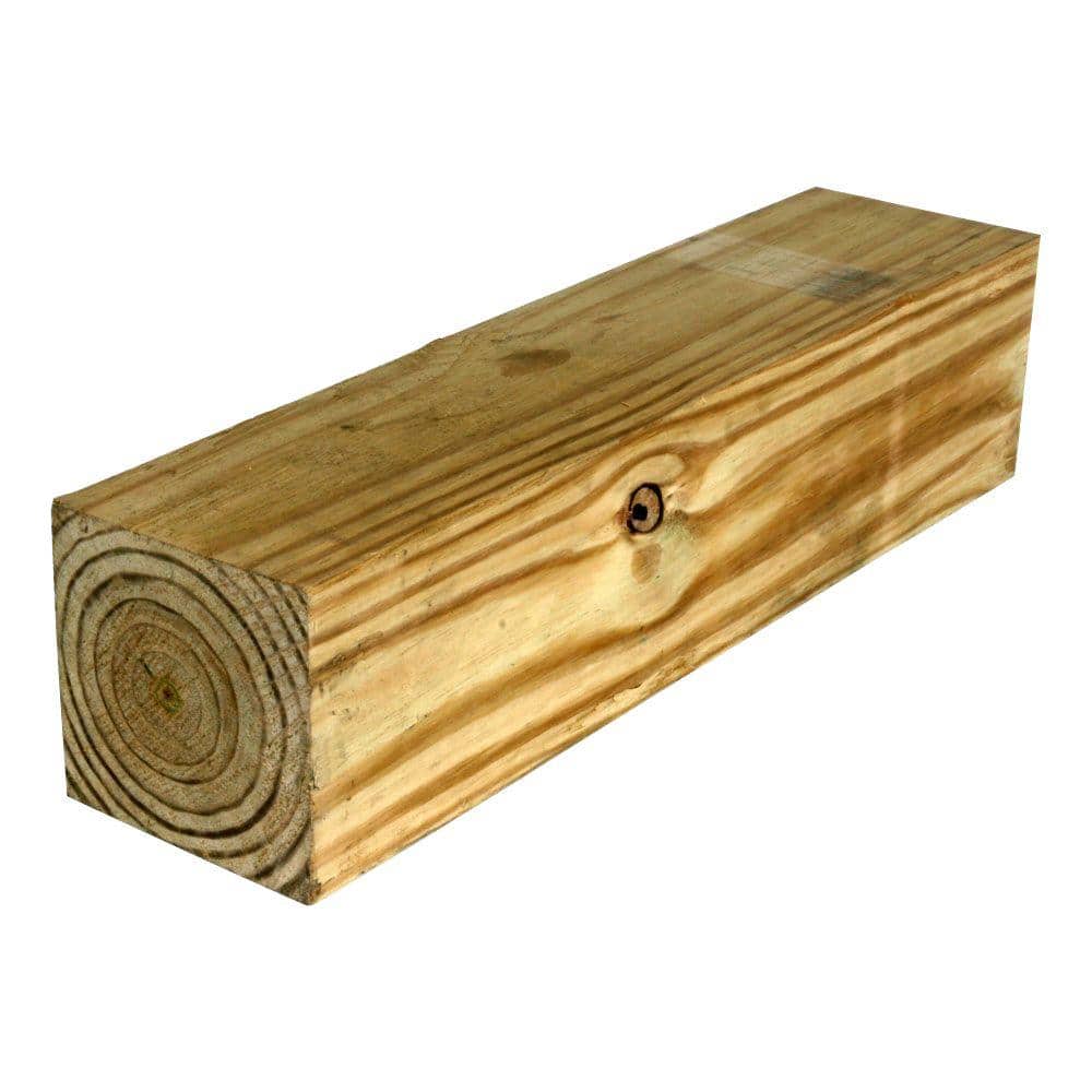 6 In X 6 In X 12 Ft 2 Pressure Treated Ground Contact Southern Pine 