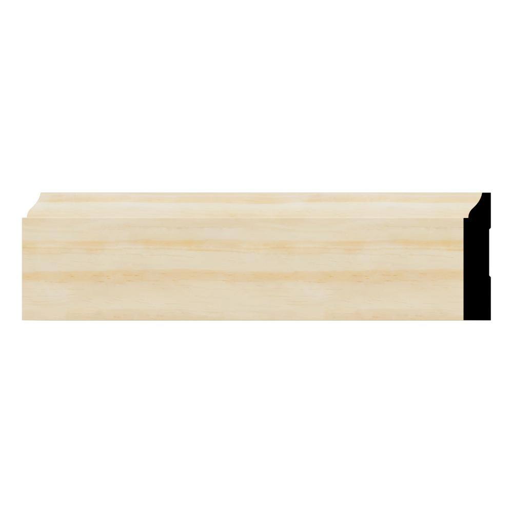 Ekena Millwork WM623 0.56 in. D x 3.25 in. W x 96 in. L Wood Pine ...