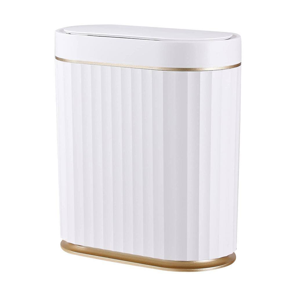 FAWEY TRED INC 2 Gal. Gold Touchless Trash Can TG10052 - The Home Depot