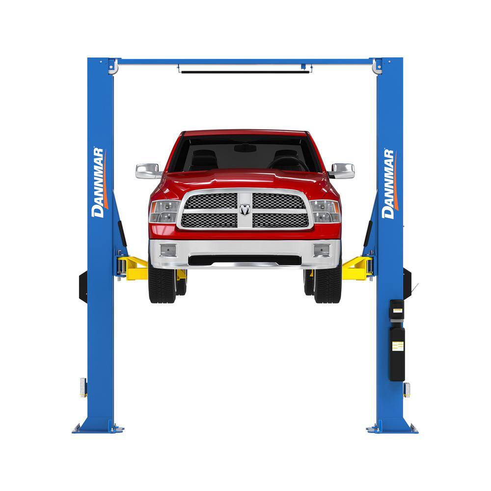 Dannmar Symmetric Heavy-Duty 2-Post Car Lift 12,000 lbs. Lifting ...