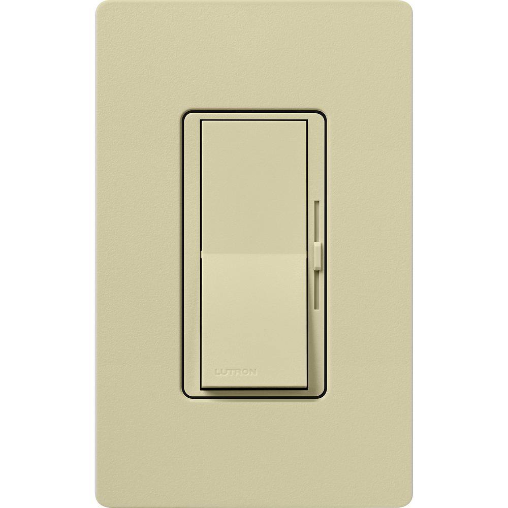 Lutron Diva Reverse-Phase Rocker Dimmer Switch, 250-Watt LED/Single ...