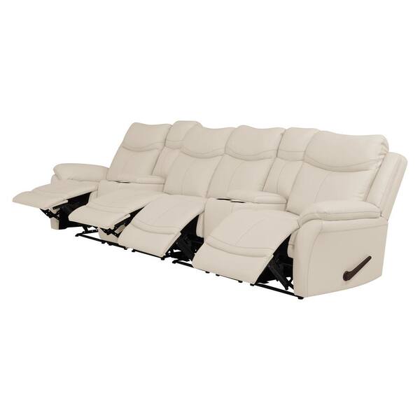 4 Seater Fabric Recliner Sofa | Baci Living Room