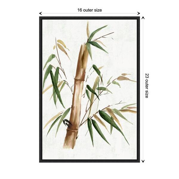 Bamboo Frame With Canvas