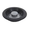DANCO 4.125 in. Plastic Garbage Disposal Stopper in Black 10426 - The ...