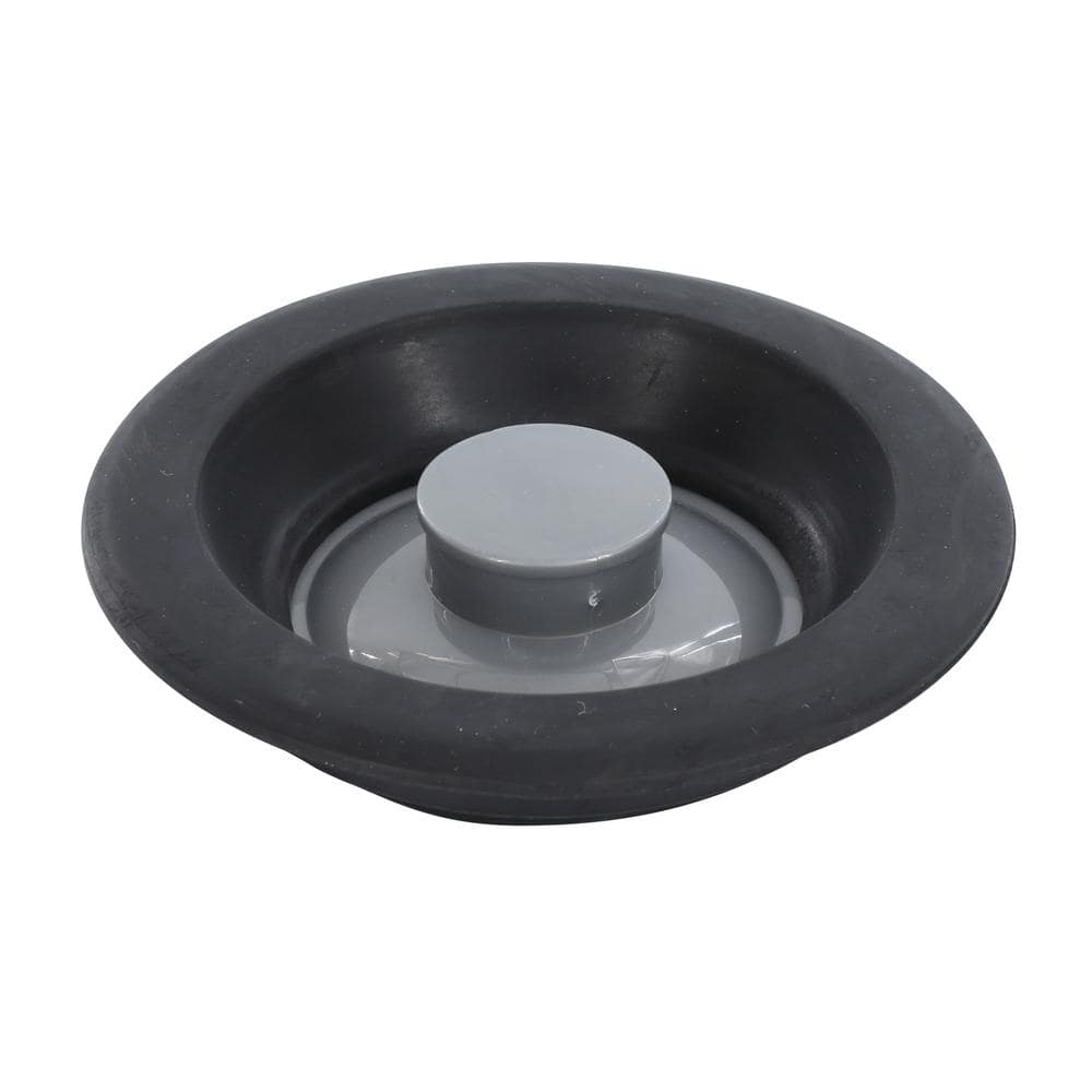 DANCO 4.125 in. Plastic Garbage Disposal Stopper in Black 10426 - The ...
